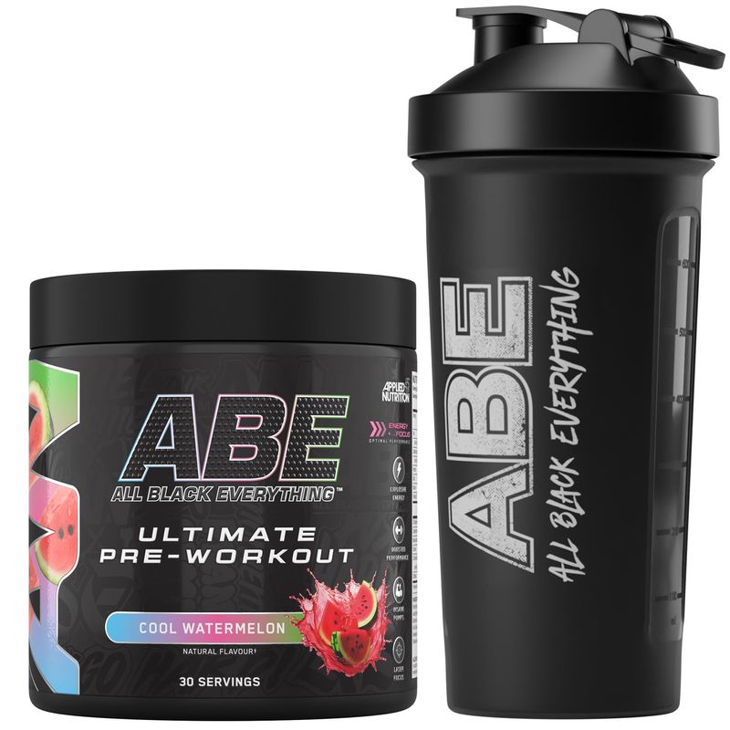 Applied Nutrition Bundle ABE Pre Workout 375g + ABE Black Shaker | All ...