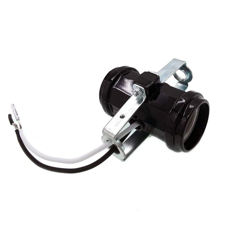 Medium Base E26 Double Light Fixture Socket Multi-Cluster Lamp holder ...