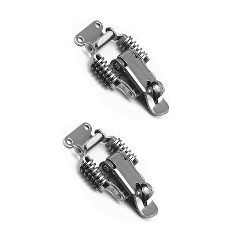 2PCS Spring Loaded Toggle Latch, 58mm Stainless Steel Lever Clasp ...