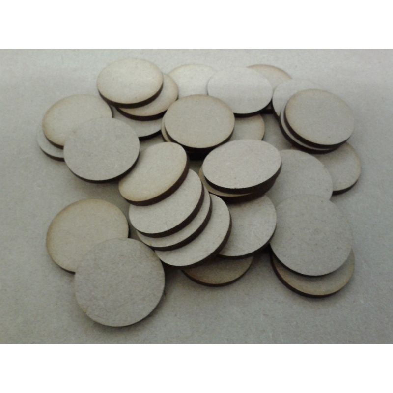 Laser Cut 3mm MDF Discs 8cm Diameter Pack of 50 - Online Marketplace ...