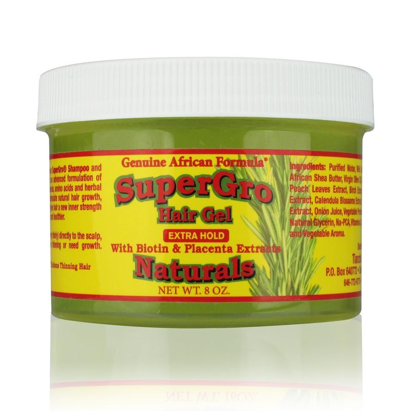 Genuine African Formula SuperGrow Hair Gel Extra Hold 8oz - Online ...