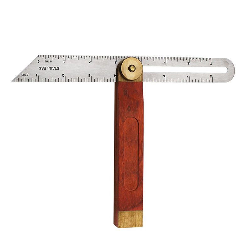 Adjustable Blade Square Ruler Sliding Bevel Gauge T Bevel Angle Ruler ...