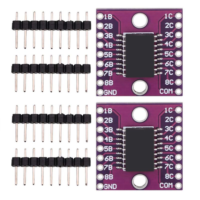 2Pcs ULN2803A Darlington Transistor Array Driver Breakout Board, High ...