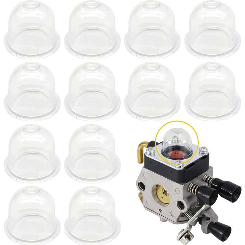 Pack of 12 Primer Pump, Fuel Pump, Carburettor Primer Piston, Primer ...