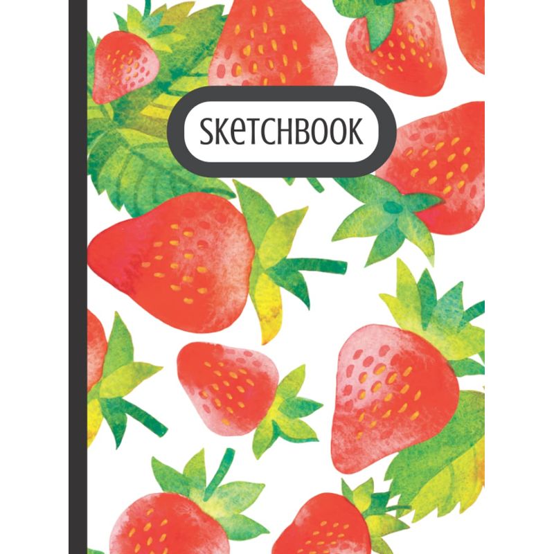Hardcover Sketchbook 8.5x11, 100 pages, Art Supplies for Kids, Gift ...