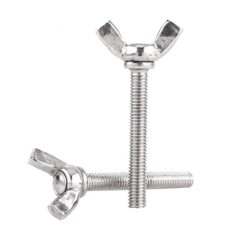 5pcs M5 DIN316 Butterfly Wing Hand Screws Bolts 304 Stainless Steel ...