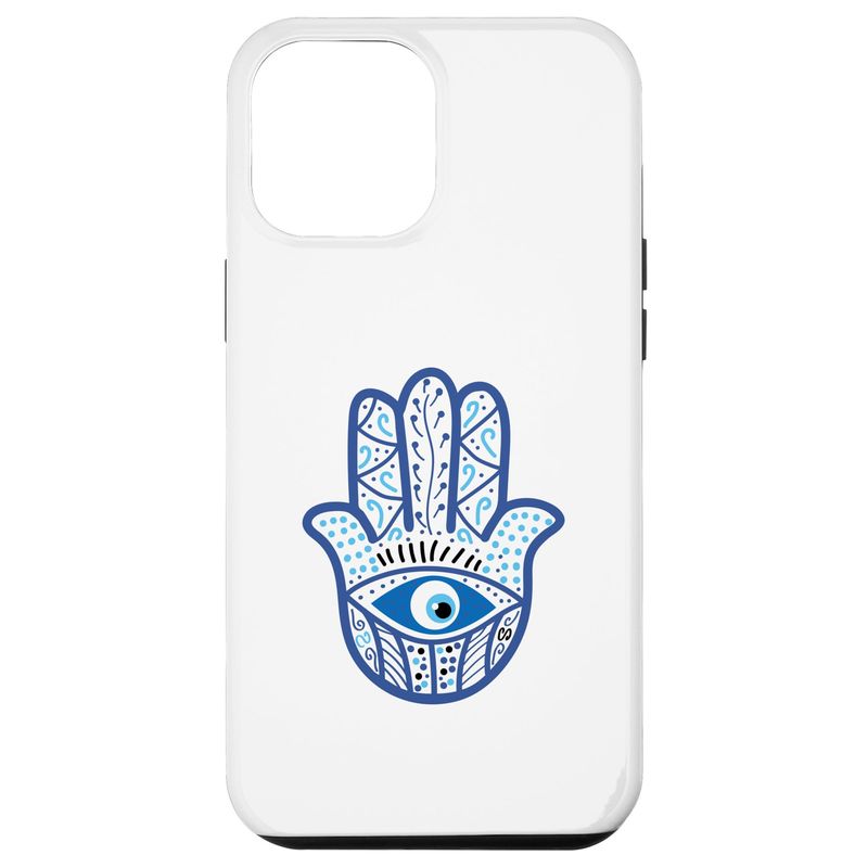 iPhone 13 Pro Max Evil Eye Artwork, Hamasa Good Luck Hand of Fatima ...