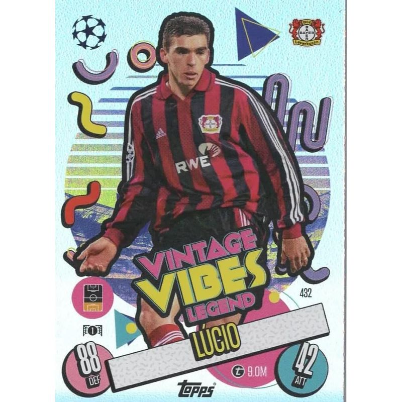 Match Attax 2024 2025 Lucio Vintage Vibes Legend Trading Card - Online ...
