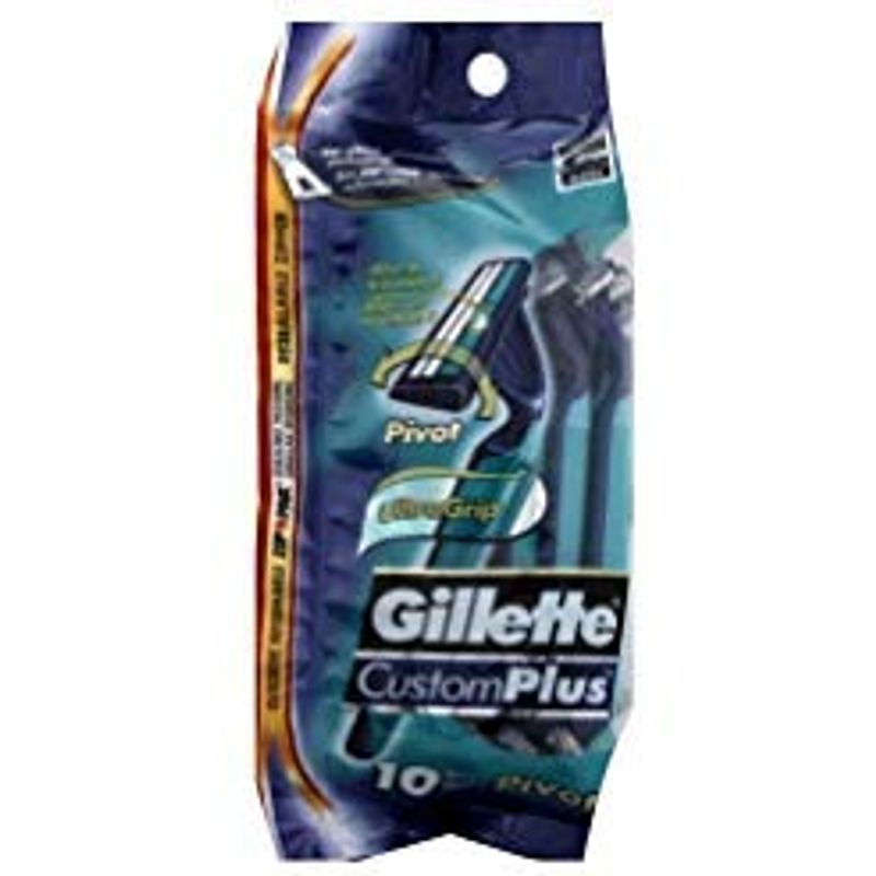 Gillette CustomPlus Pivot Disposable Razors - 10 ct - EveryMarket