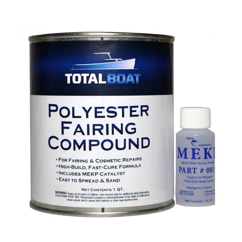 TotalBoat - 512949 Polyester Fairing Compound (Quart Kit) - EveryMarket
