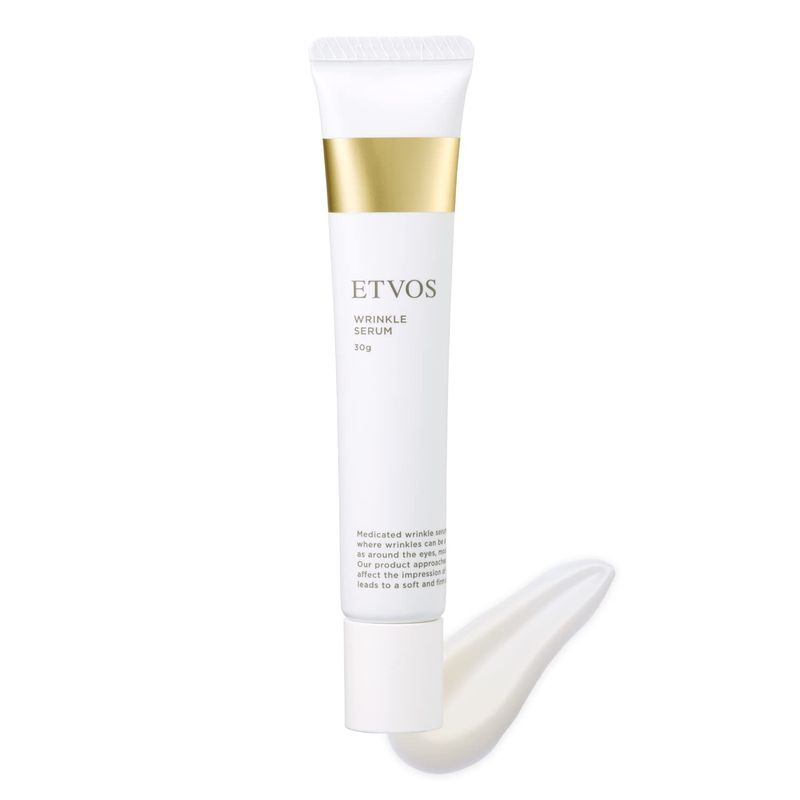 ETVOS Etovos Medicated Wrinkle Serum, Quasi-drug, 1.1 oz (30 g), Wrinkles, Serum, Sensitive Skin ...