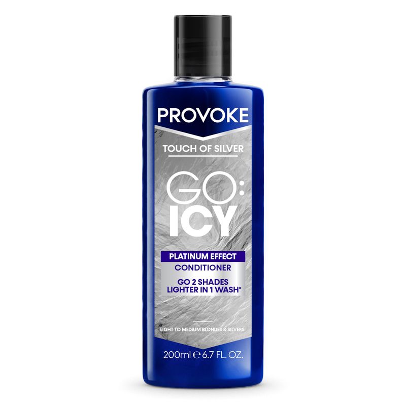 PROVOKE Touch of Silver Go Icy Conditioner 200ml, Icy Platinum Look in ...