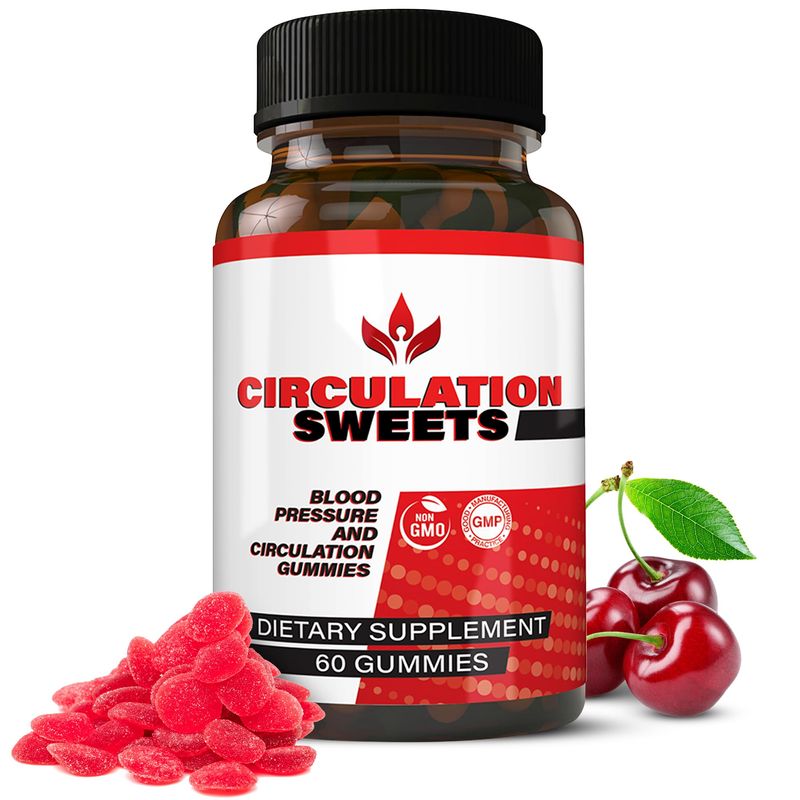 Circulation Sweets Beet Root Gummies - High Blood Pressure Supplements ...