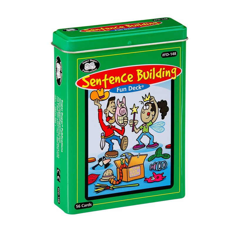 Super Duper Publications | Sentence Building Fun Deck | Speech Therapy ...