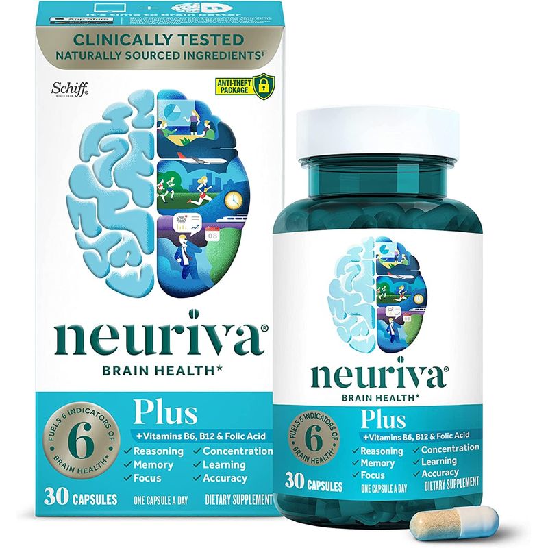 Neuriva Neuriva Original Brain Performance (90 Count), Brain Support ...