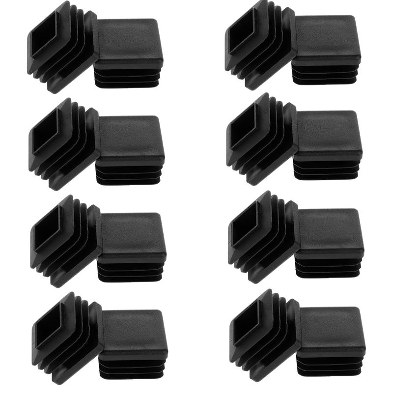 Aster 16 Pack Plastic Hole Plugs, 1 Inch(25mm) Square Tube End Cap ...