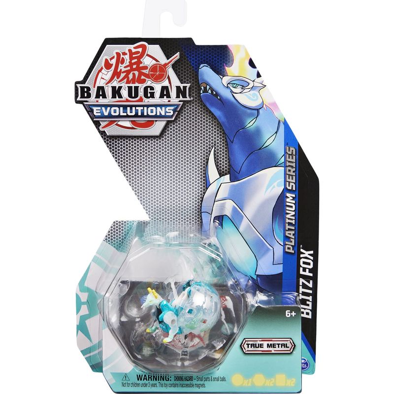 Bakugan Evolutions 2022 Platinum Series Die-cast Haos Blitz Fox ...