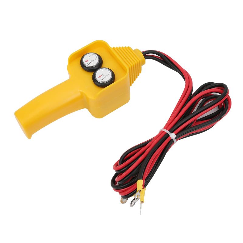 12V Winch Remote Winch Hand Control Winch Wired Remote Control, Plastic ...