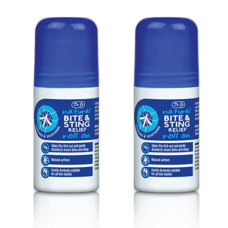 Natural Bite and Sting Relief Roll-On, 50ml – DEET-Free Tropical ...