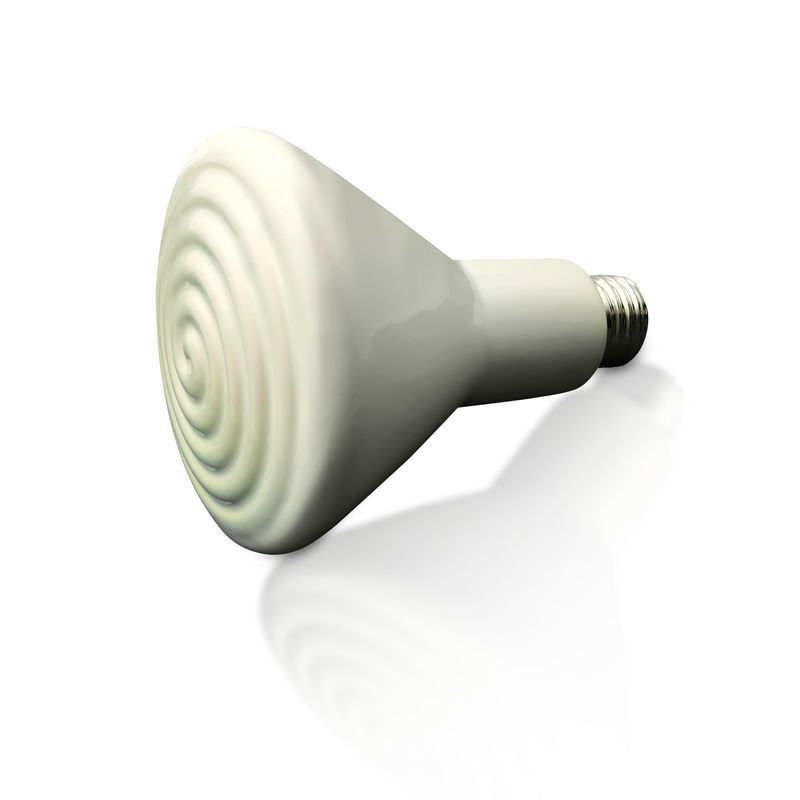 Ceramic Dark Spotlight E27 | Heat Lamp Ceramic Infrared Lamp for ...