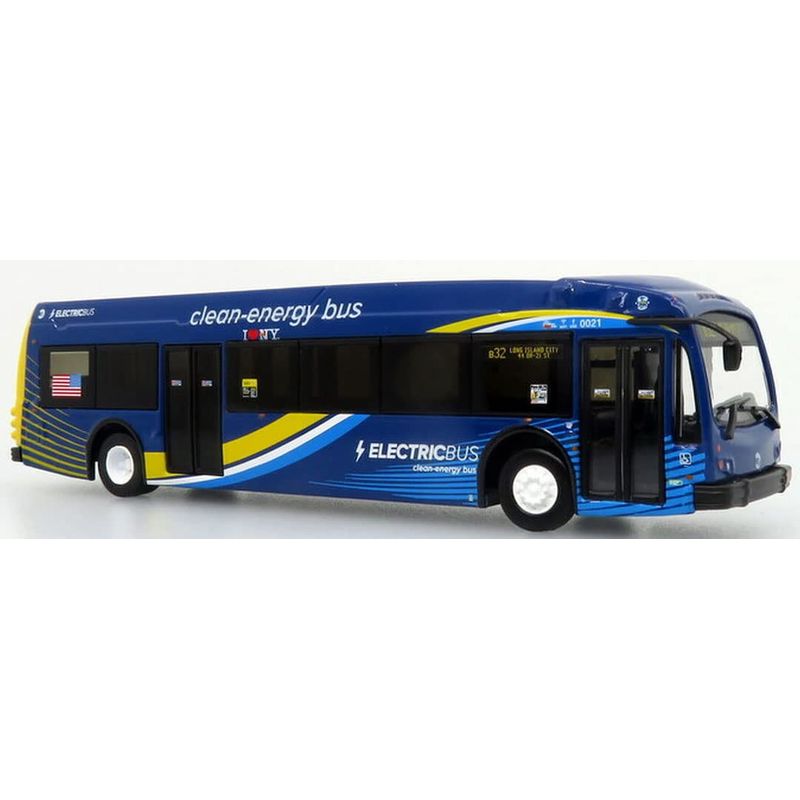Iconic Replicas Proterra Catalyst ZX5 Diecast Bus MTA New York City ...