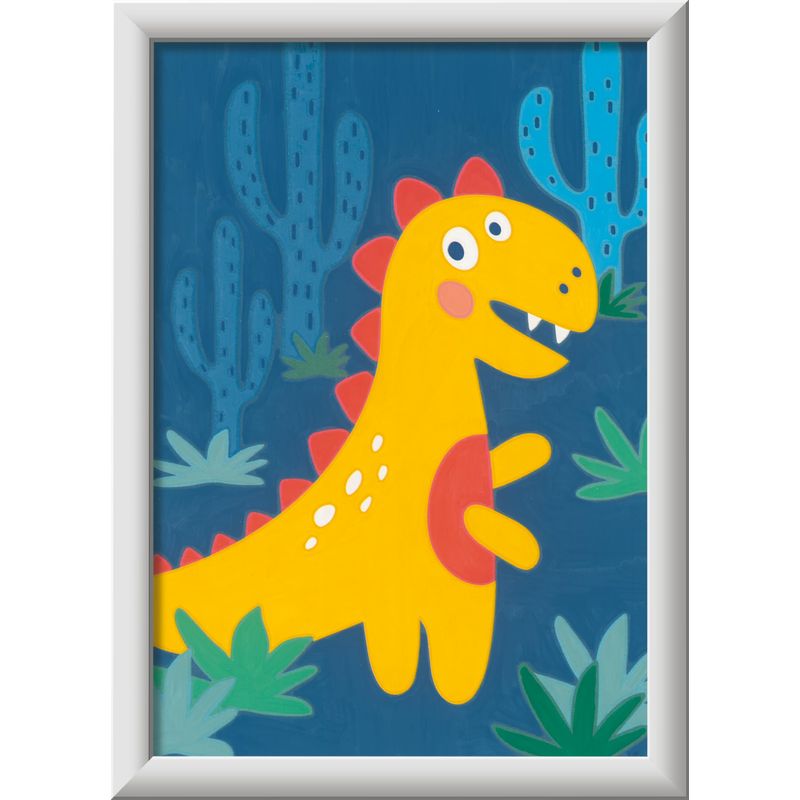 Ravensburger CreArt 20158 Cheeky Dinosaur, Painting by Numbers Dinos ...