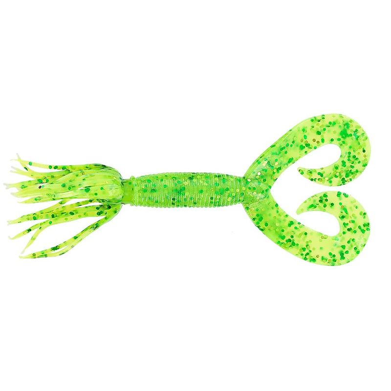GARY YAMAMOTO 5' Double Tail Hula Grub - Realistic Easy-to-Use Soft ...