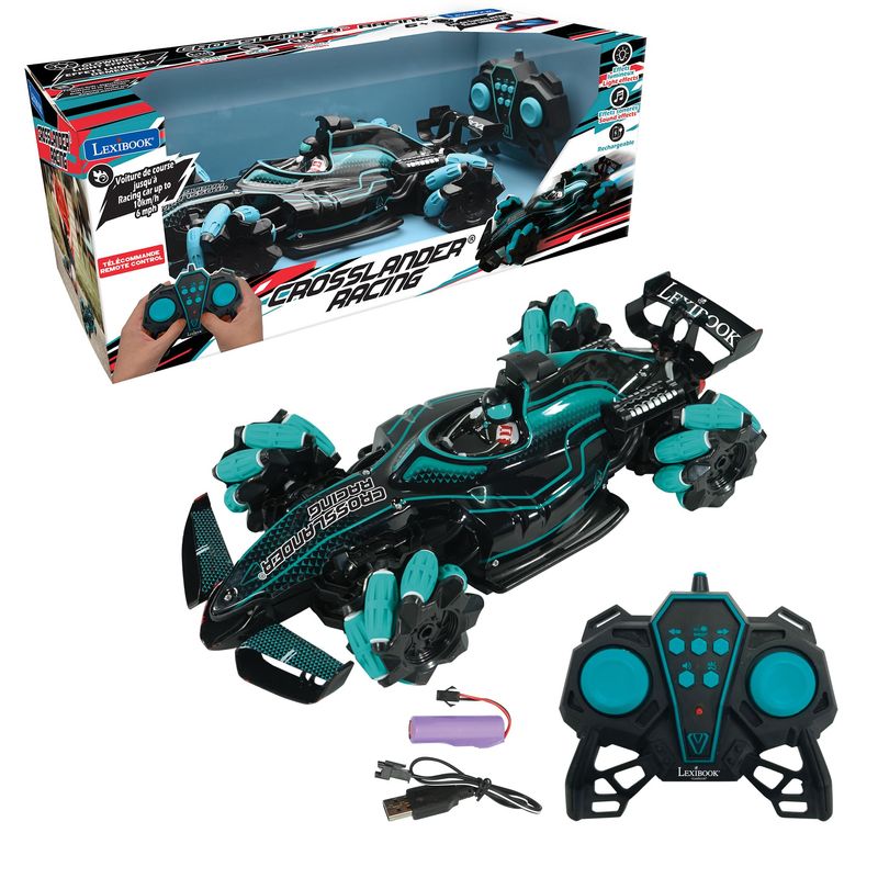 Lexibook, Crosslander® Racing, Remote control racing car, Formula 1, up ...