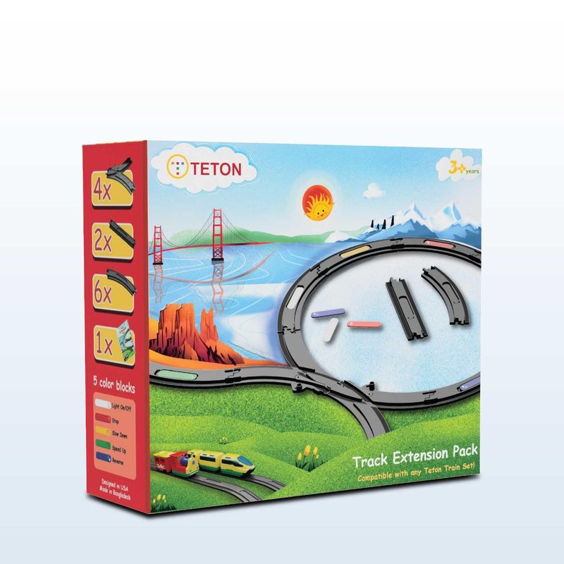 Toy Train Extension Pack,TETON ELECTRONICS- 30+ Exciting Combinations ...