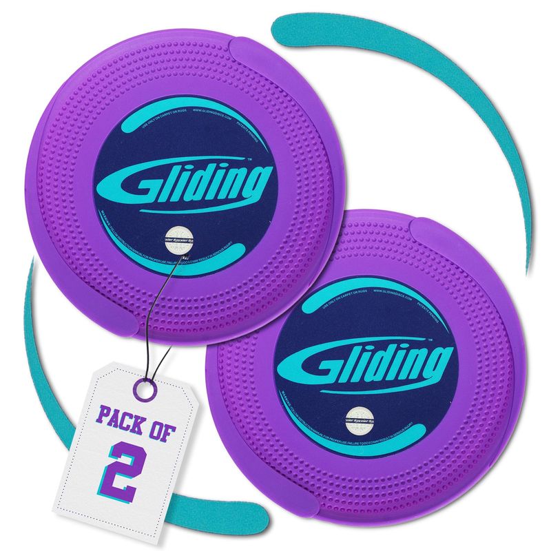 Gliding Discs for Working Out - Sliding Discs for Carpet Floors, 1 Pair ...