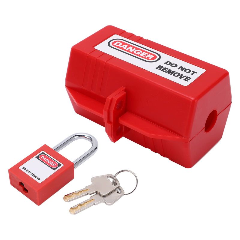 Plug Lockout Tagout Set, Professional Safety Plug Lockout Device for ...