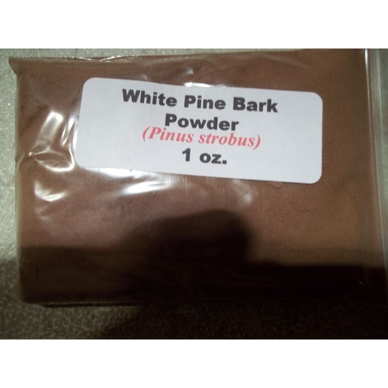 1 oz. White Pine Bark Powder (Pinus strobus) - Online Marketplace ...
