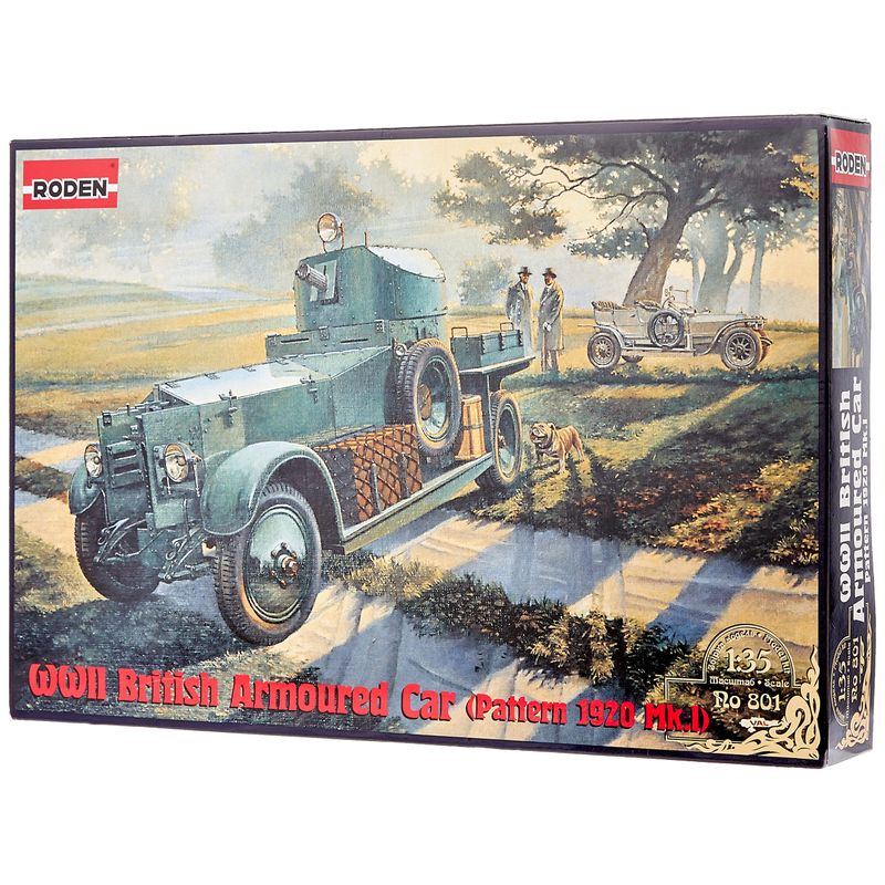 Roden 1920 Pattern Mk.I British Armored Car Model Kit - Online ...