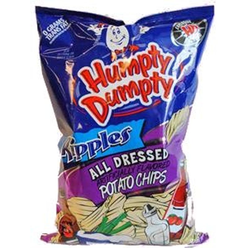 Humpty Dumpty Potato Chips, 6 Ounce, 1 Count (All Dressed) - EveryMarket