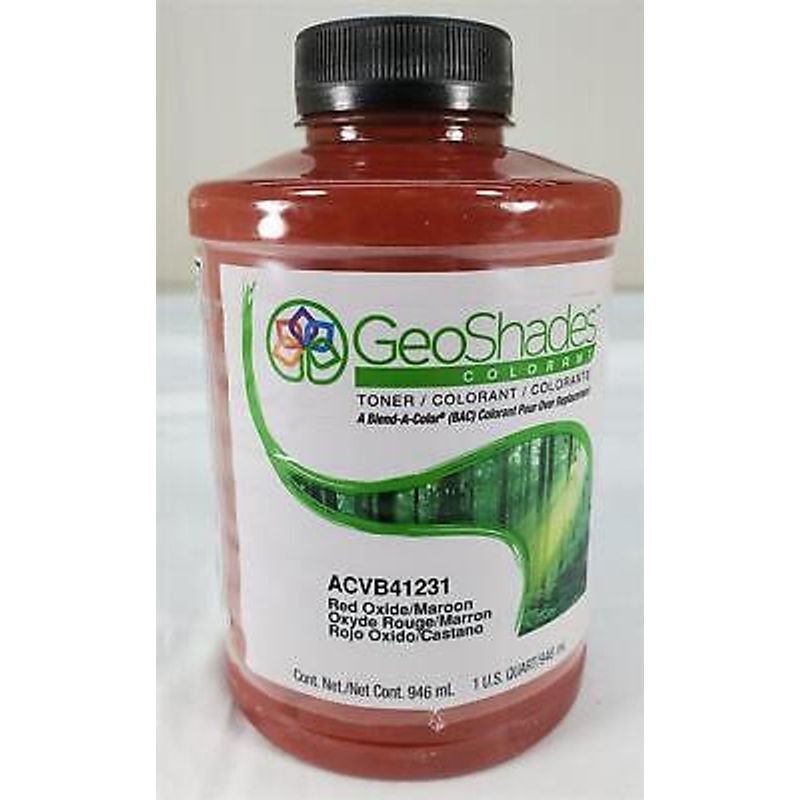 GeoShades BAC Paint Colorant Red Oxide Maroon 1 Qt. ACVB41231 Sherwin ...