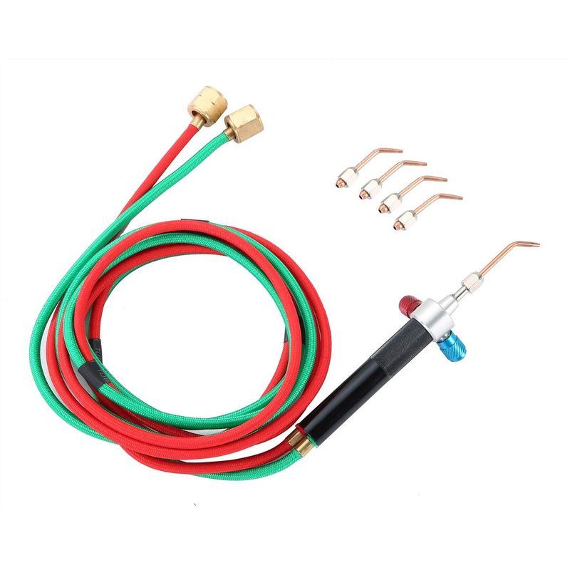 NATGAI Mini Oxygen Torch Kit, Mini Gas Little Torch Welding Soldering ...