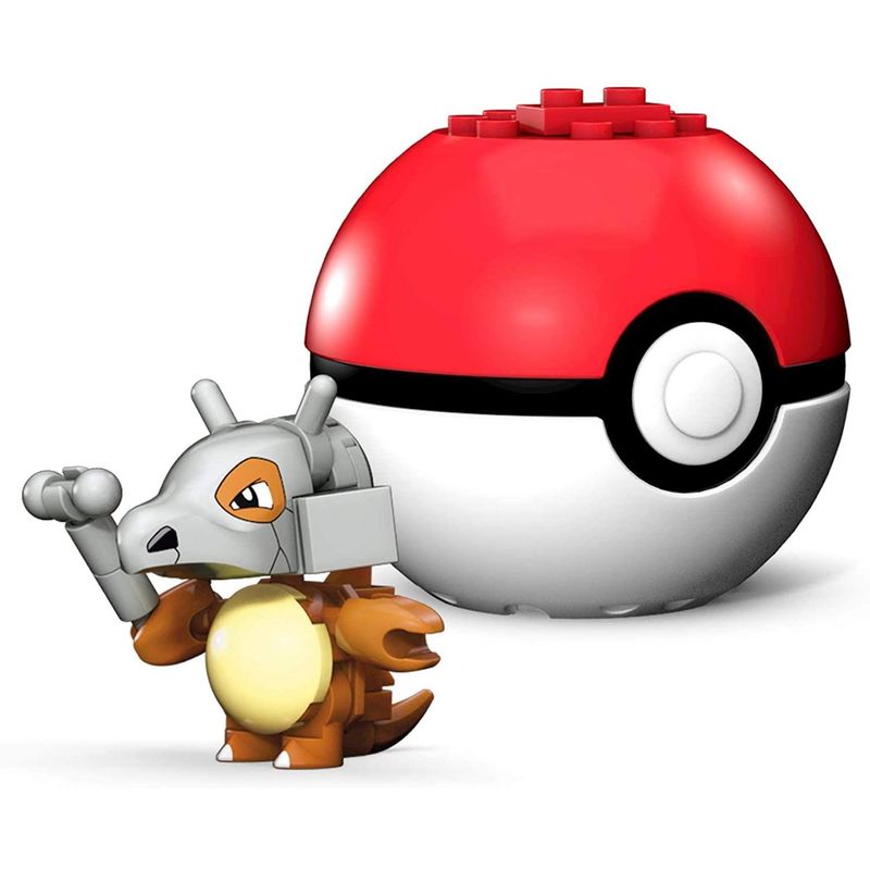 Mattel Mega Construx Pokemon Cubone Poke Ball Building Set - Online ...