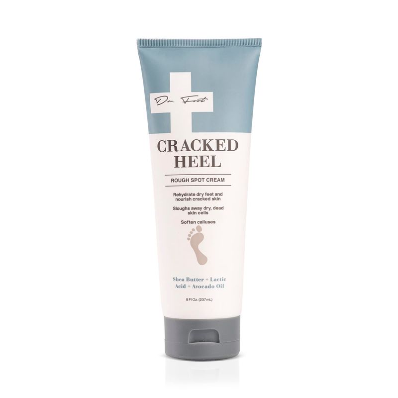 Dr. Foot Cracked Heel Repair Cream 8 Fl Oz - Moisturizing Lotion with ...