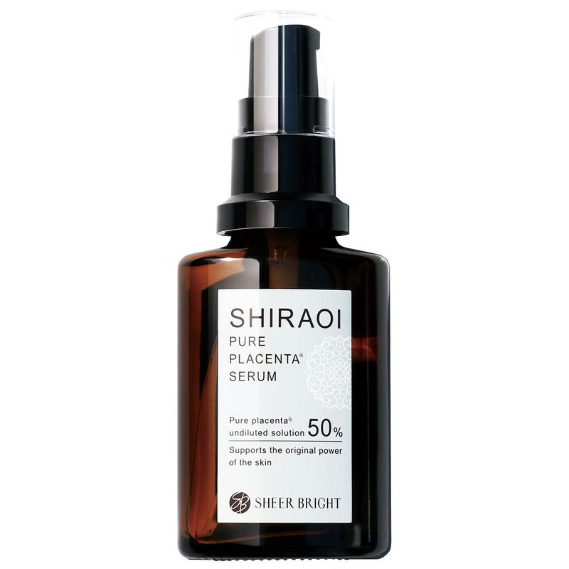 Shiraoi Raw Placenta Beauty Serum, 100% Hokkaido Pig Placenta ...