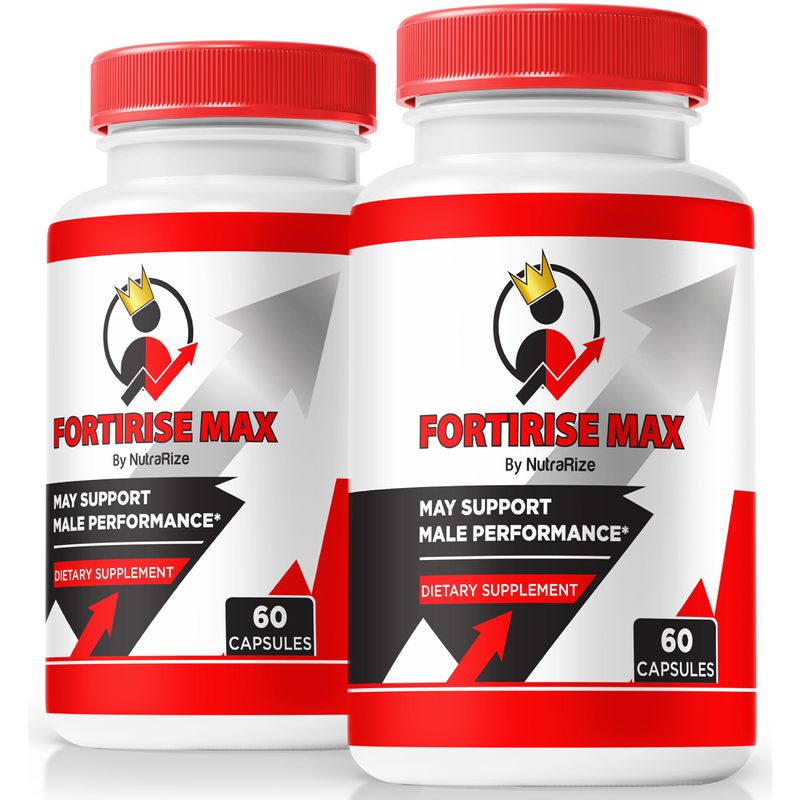(2 Pack) Fortirise Max, Official Fortirise Max For Men - Supports ...