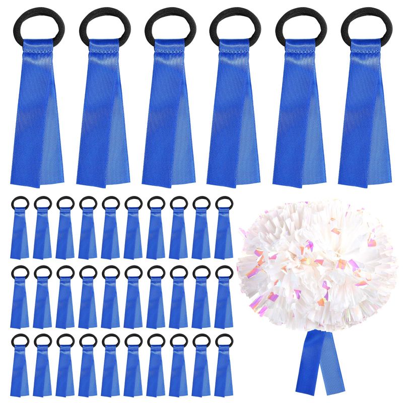 lasuroa 36pcs Pom Pom Name Tags, Cheerleader Pom Poms Name Tags Cheer ...