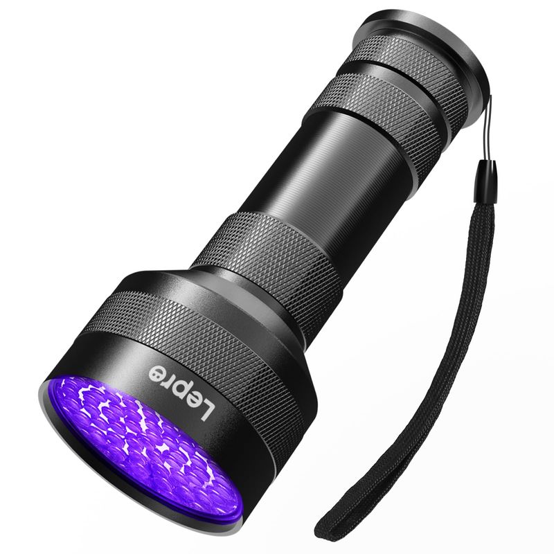 Lepro Black Light, LED Ultraviolet Light, 51 LED, High Output Type, UV ...