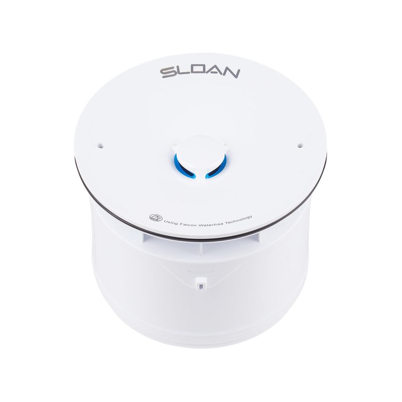 Sloan WES-150 WaterFree Urinal, Hybrid Urinal Cartridge Compatible with ...