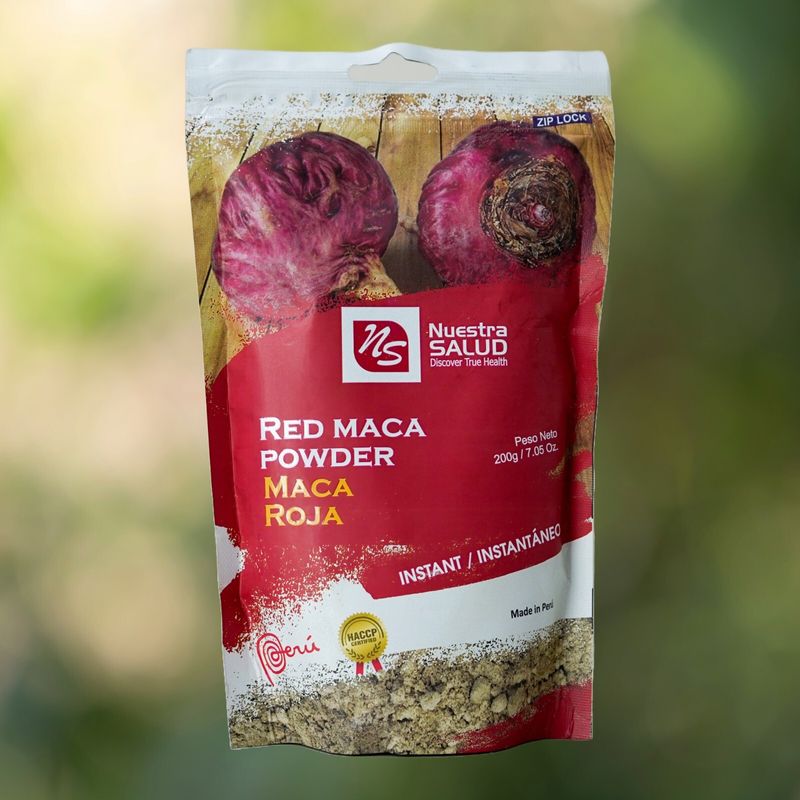 Red Maca Powder Unleash the Power of Peruvian Maca Roja (200g ...