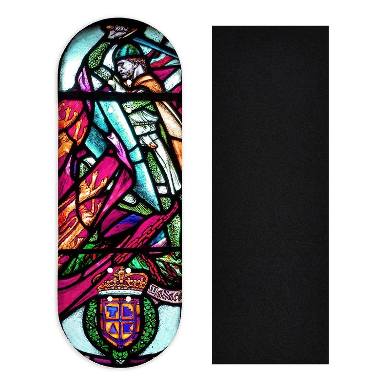 Teak Tuning Heat Transfer Graphic Wooden Fingerboard Deck, Wallace ...