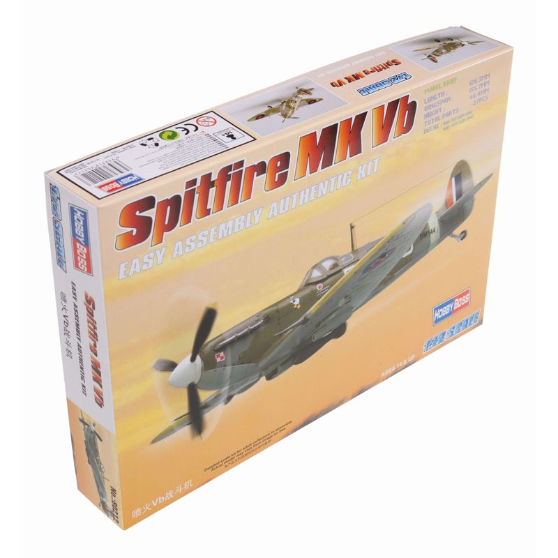 Hobby Boss Spitfire Mk Vb Airplane Model Building Kit - EveryMarket