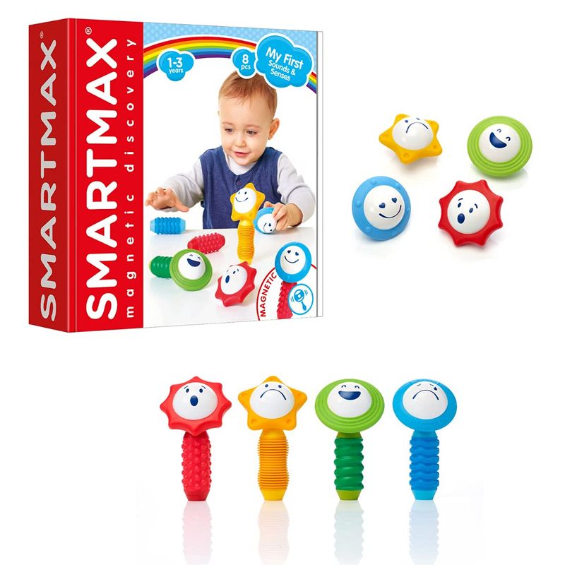 SmartMax My First Sounds & Senses Magnetic Discovery Building Kit for ...