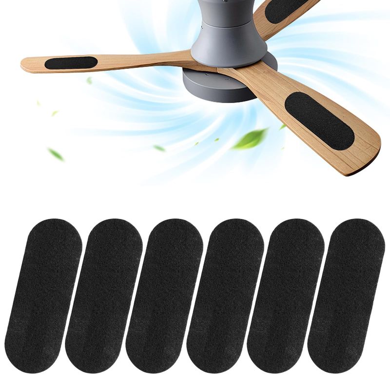 NUOOO Ceiling Fan Filters for Blades Activated Coconut Carbon Air ...