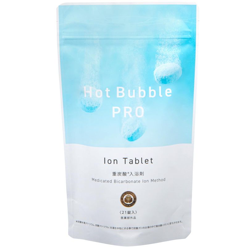 Hot Bubble PRO Bicarbonate Bath Salts (21 Tablets) Medicated Bath Salt ...