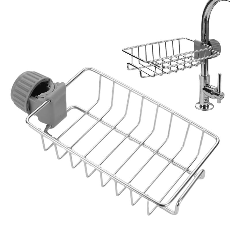 MEMOFYND 1 Piece Faucet Storage Rack, Kitchen Sink Storage Rack ...